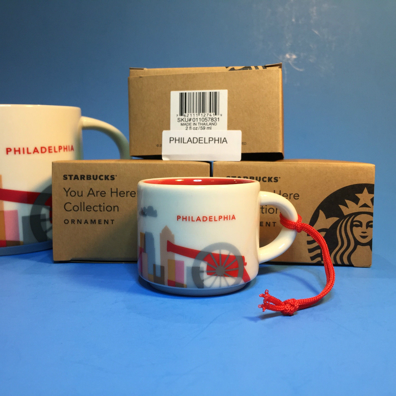 Philadelphia & Ornament | Starbucks City Mugs